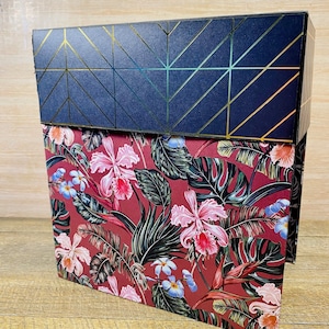 Stationery Box - SVG Files and Printable Templates - Video Tutorials - Etsy