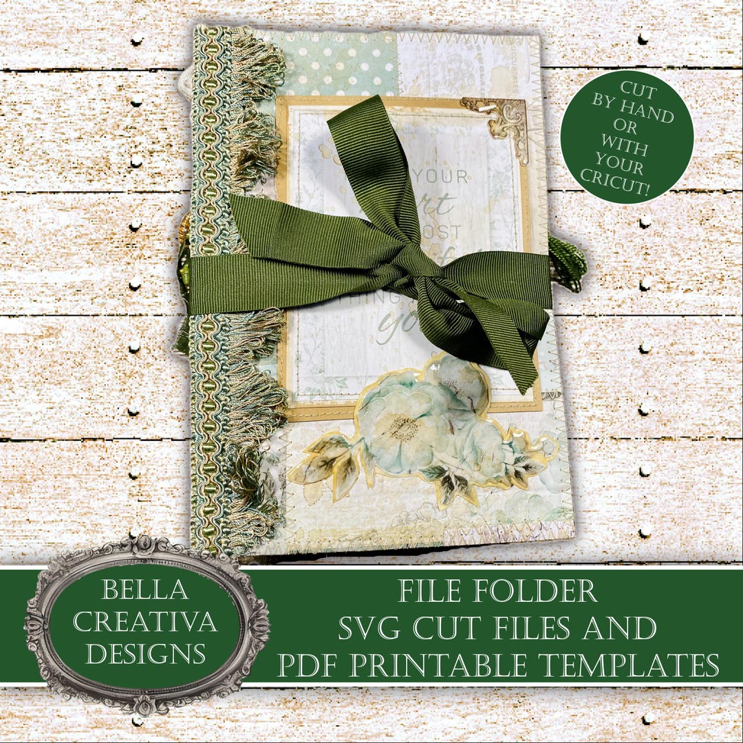 Journal Pack - SVG Files and Printable Templates - Video Tutorials, PDF ...