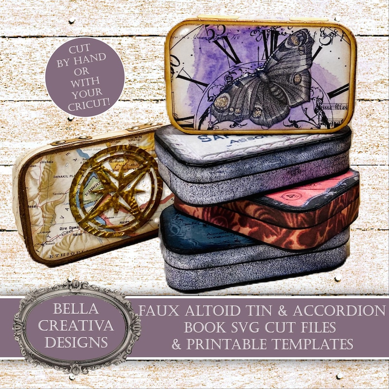 Accordion Box Template - Etsy