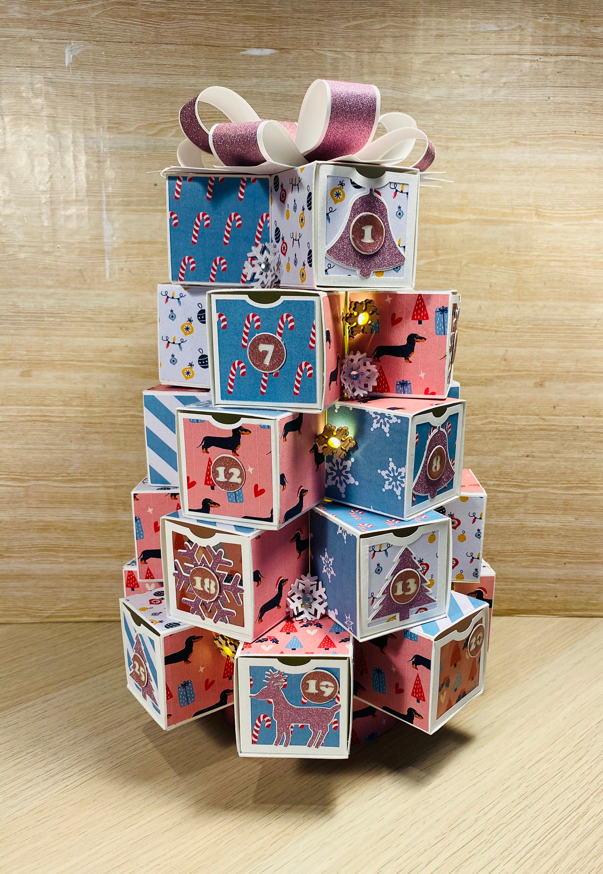 Advent Calendar SVG Cut Files for Electronic Cutting - Etsy