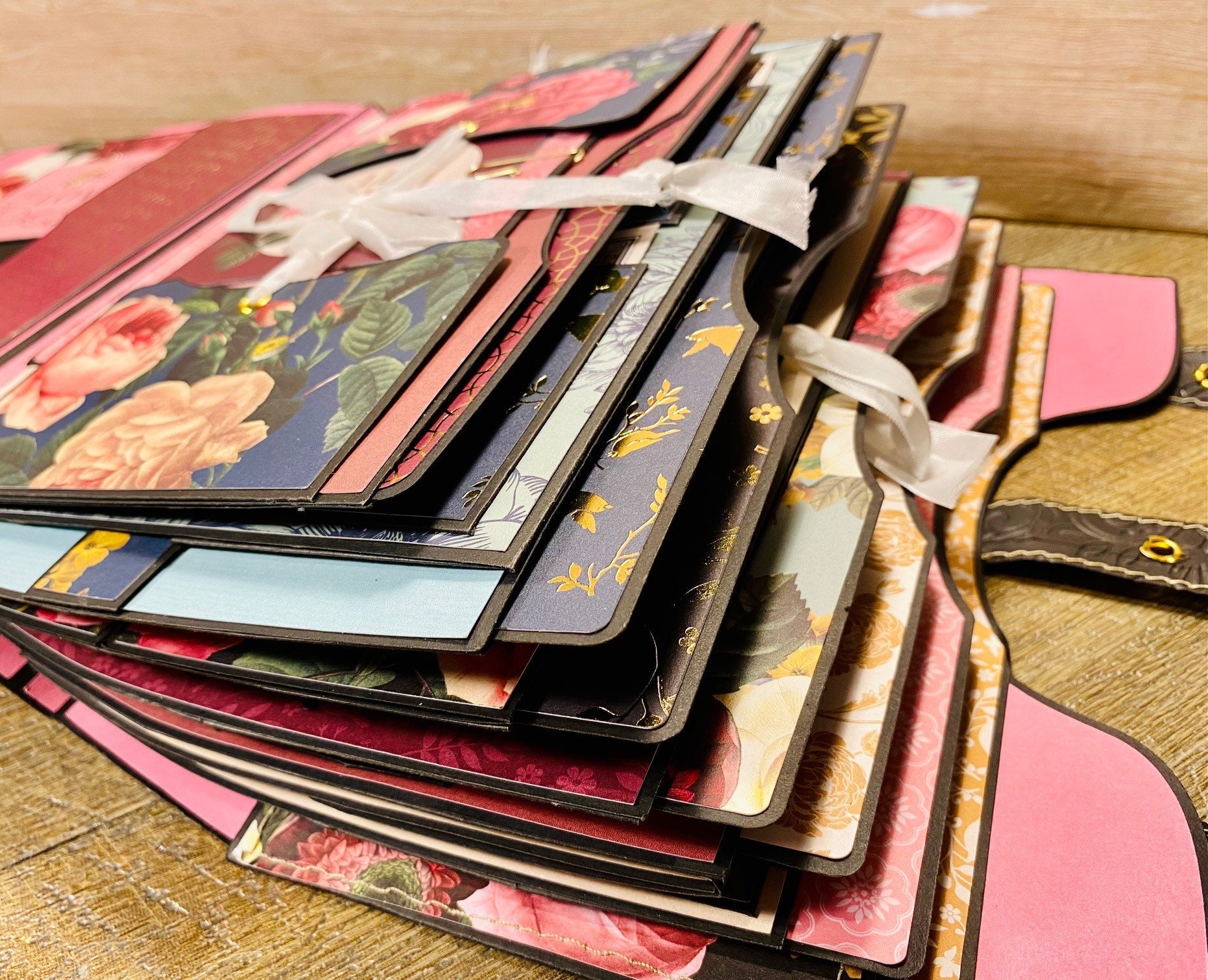 SVG Purse Mini Album - SVG Files, PDF Instructions, Video Tutorials - Etsy