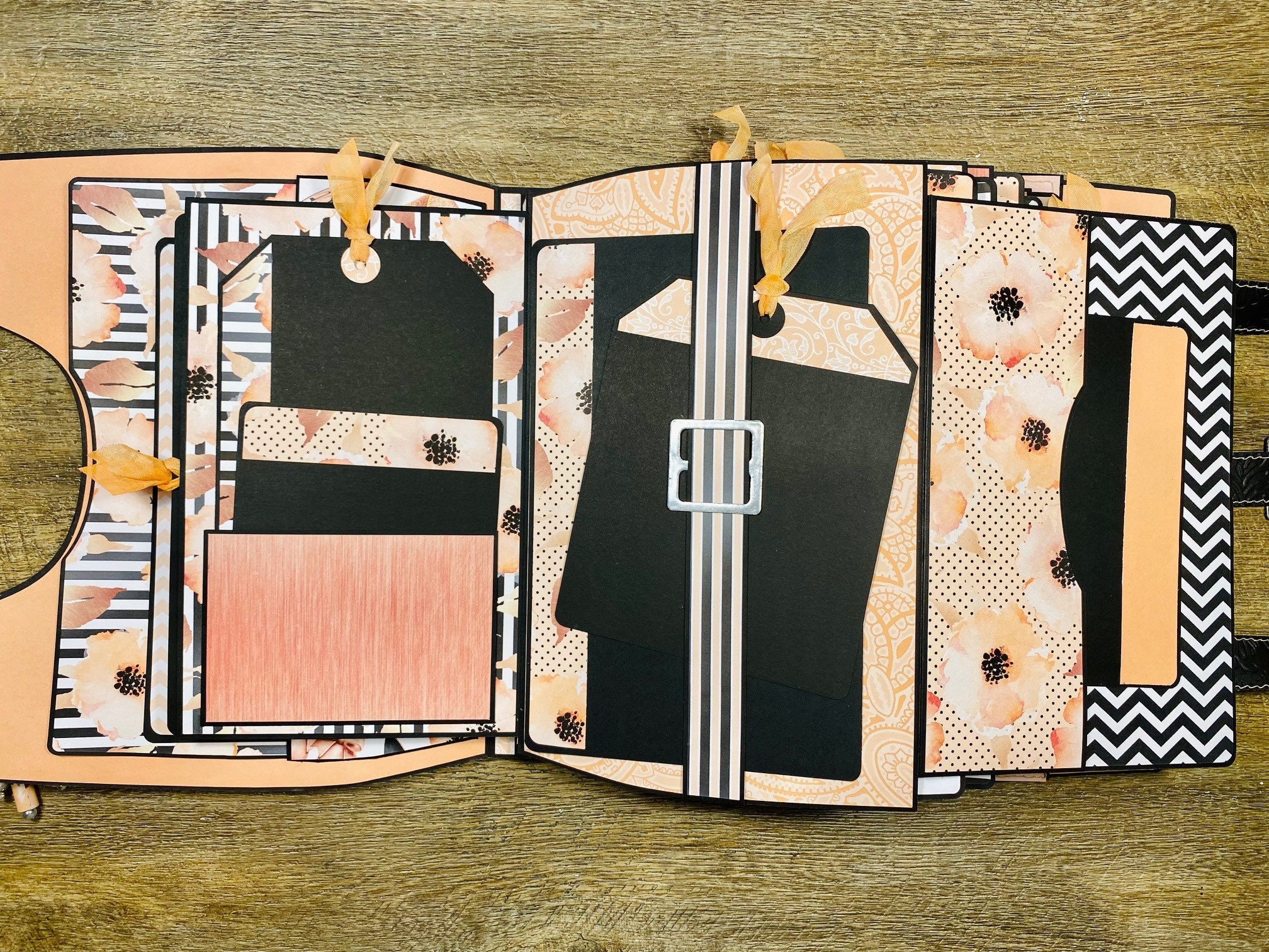 SVG Purse Mini Album SVG Files PDF Instructions Video - Etsy