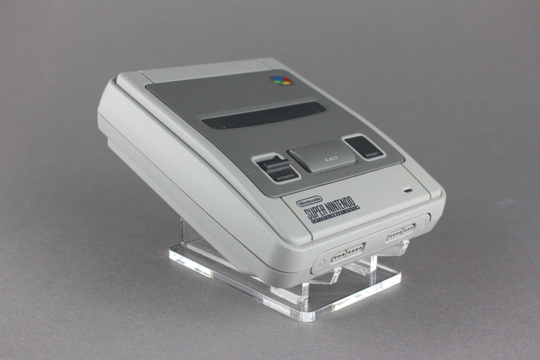 Acrylic Display Stand for Nintendo Classic Mini: SNES Famicom (pal/jap ...