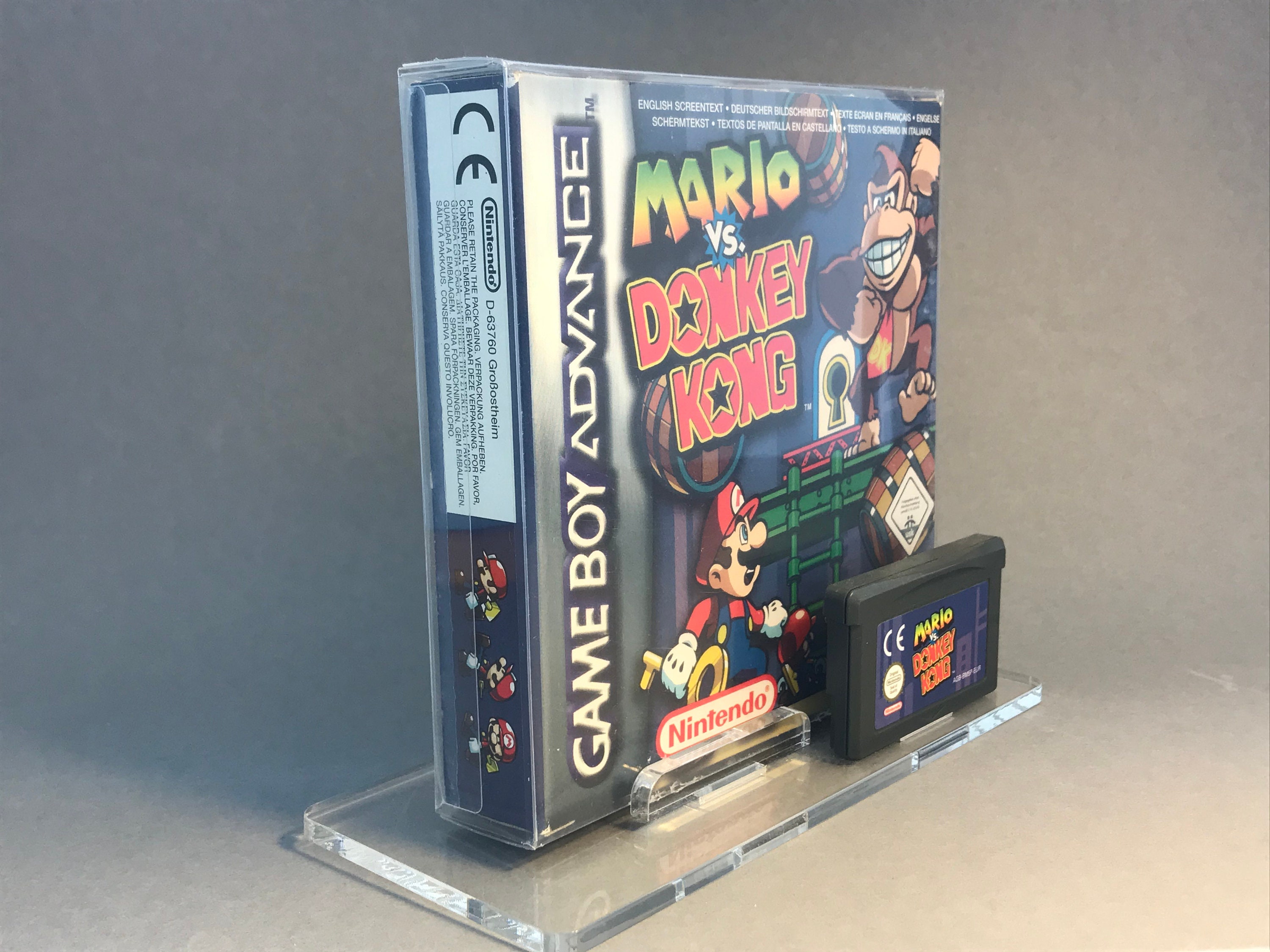 Nintendo Gameboy Color Advance Game Box and Cartridge Display - Etsy