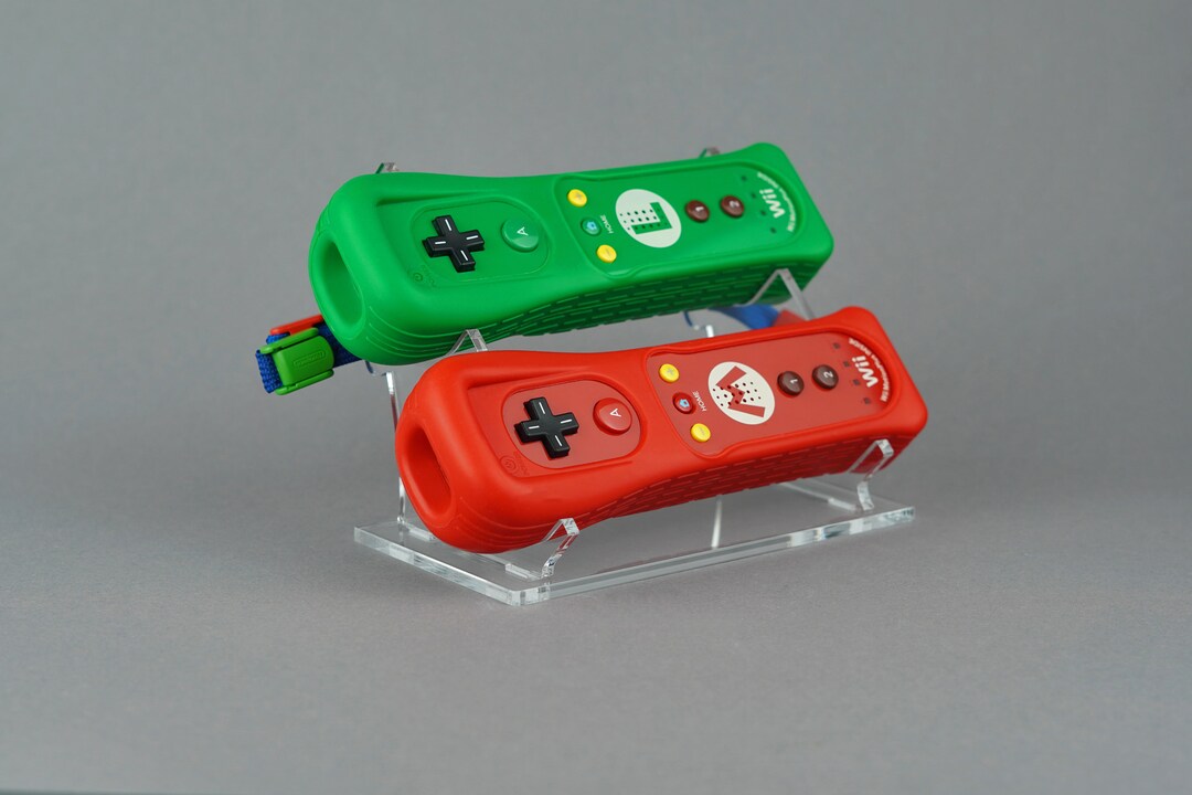 Duo Display Standand for Nintendo Wii Wiiu Remote Wiimote Controller ...