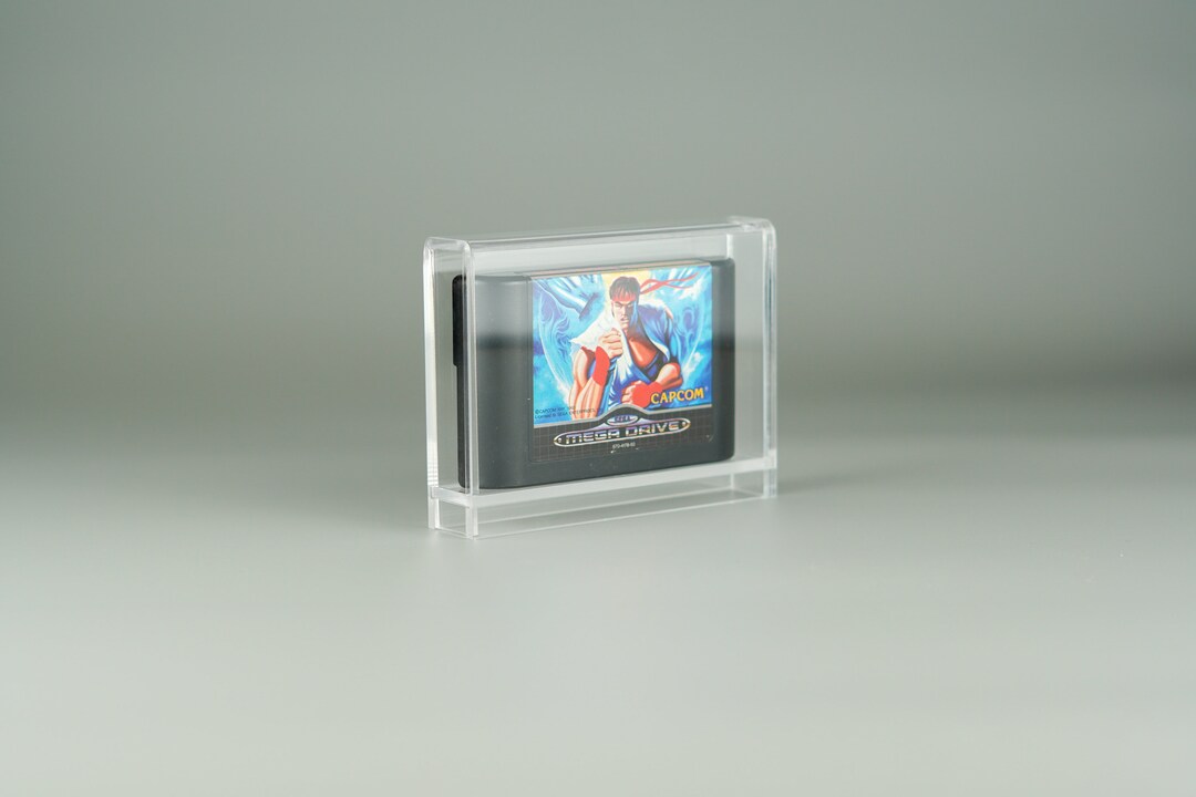 Acrylic Display Case for SEGA Genesis Mega Drive Game Module Cartridge ...