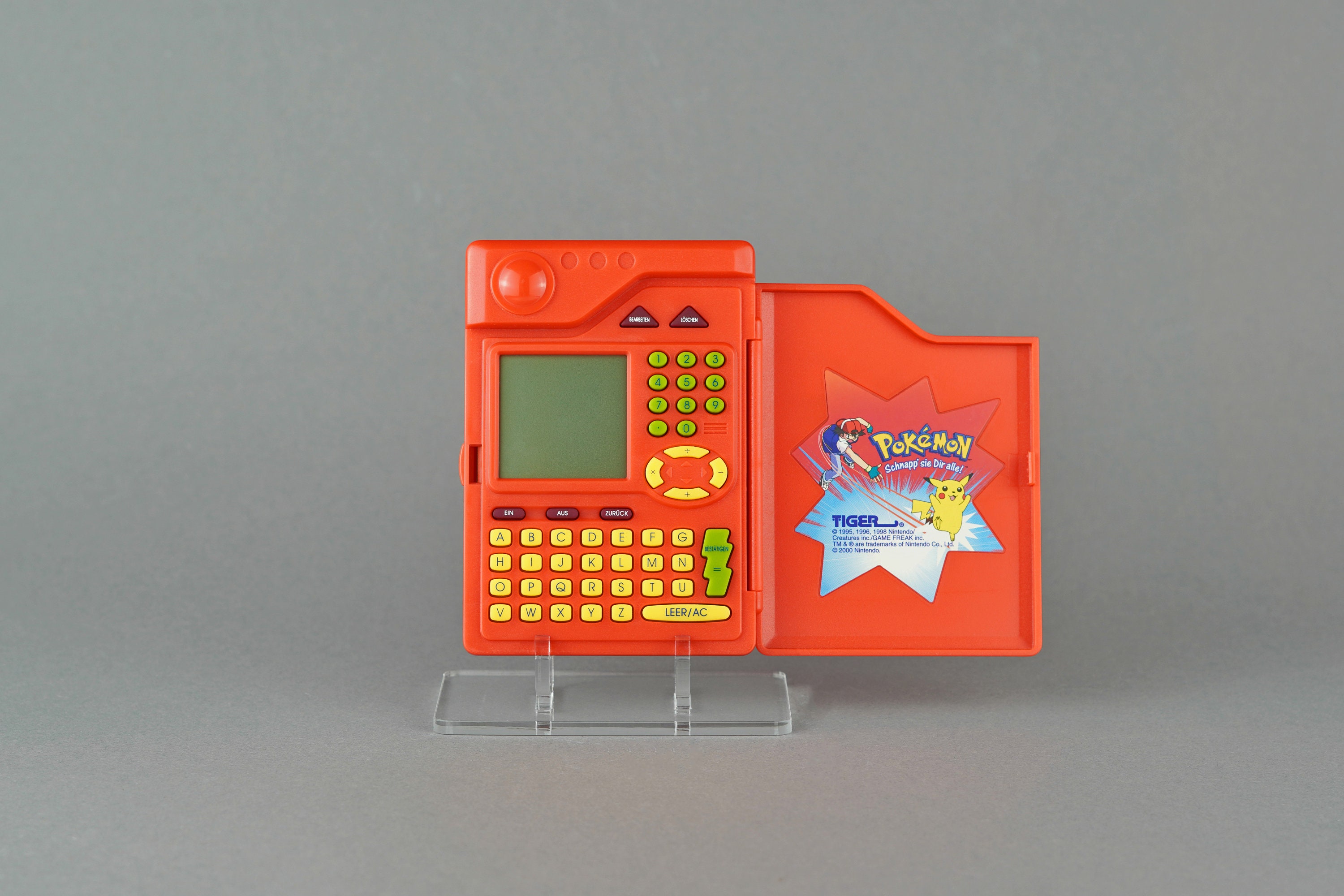 Acrylic Display Stand for Tiger Pokemon Pokedex - Etsy