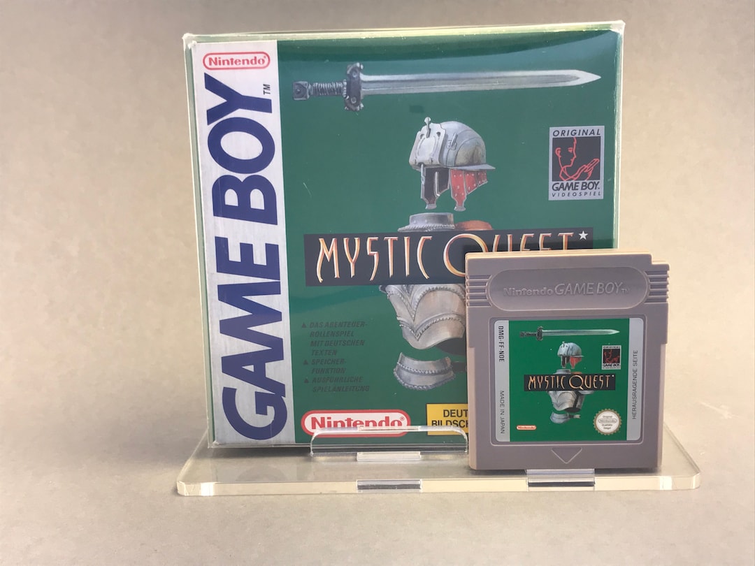 Nintendo Gameboy Color Advance Game Box and Cartridge Display Stand - Etsy