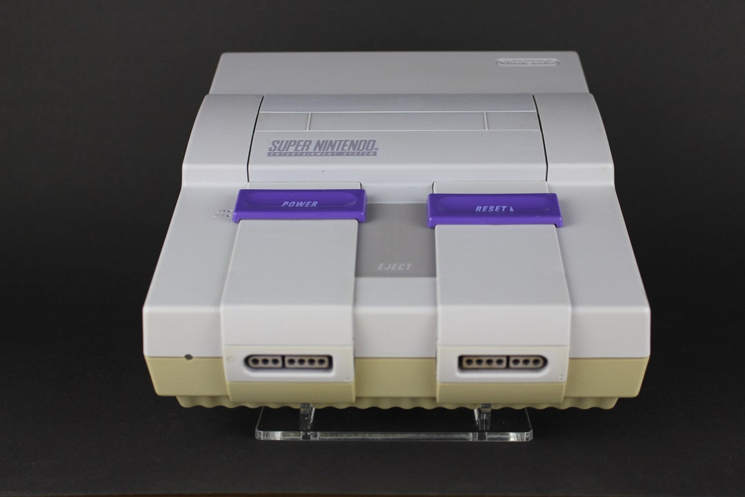 Acrylic Display Stand for Super Nintendo SNES (US) Console - Etsy