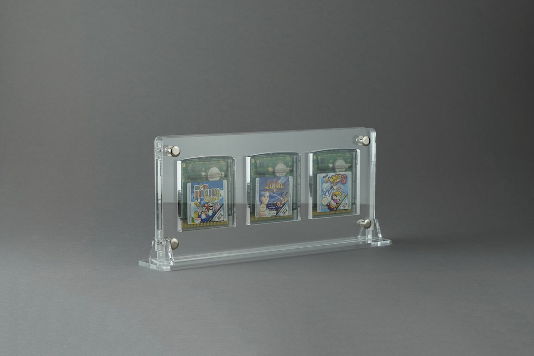 Acrylic Display Stand for 3 Nintendo Gameboy Color GBC Modules - Etsy