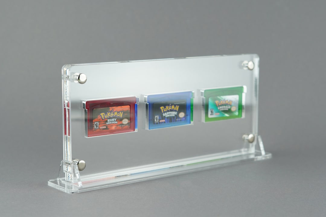 Acrylic Display Stand for 3 Nintendo Gameboy Advance GBA Modules - Etsy