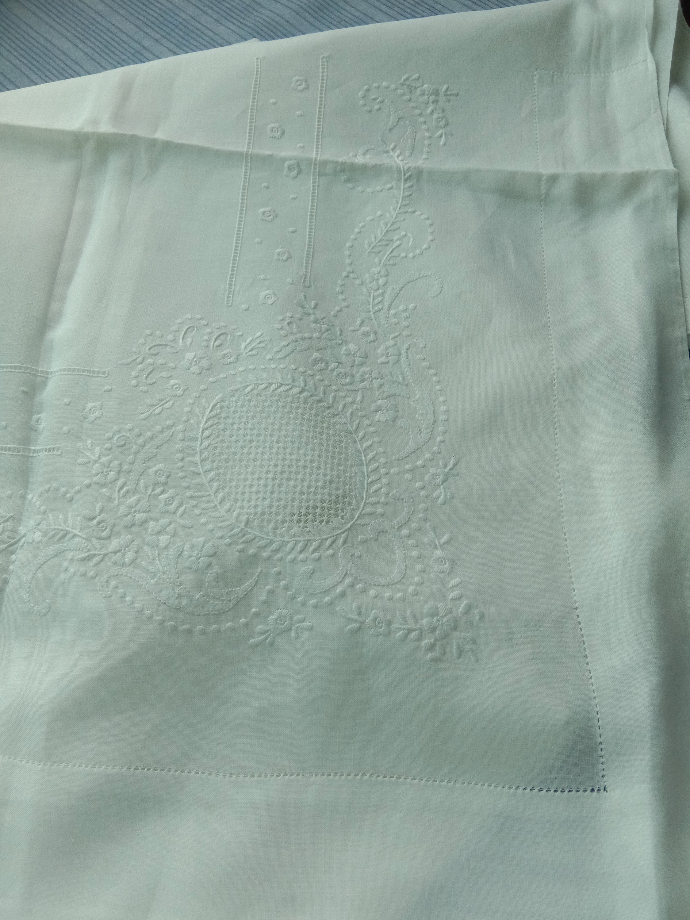 New!victorian Style King Size Linen Sheets & Pillowcases, With Fine ...