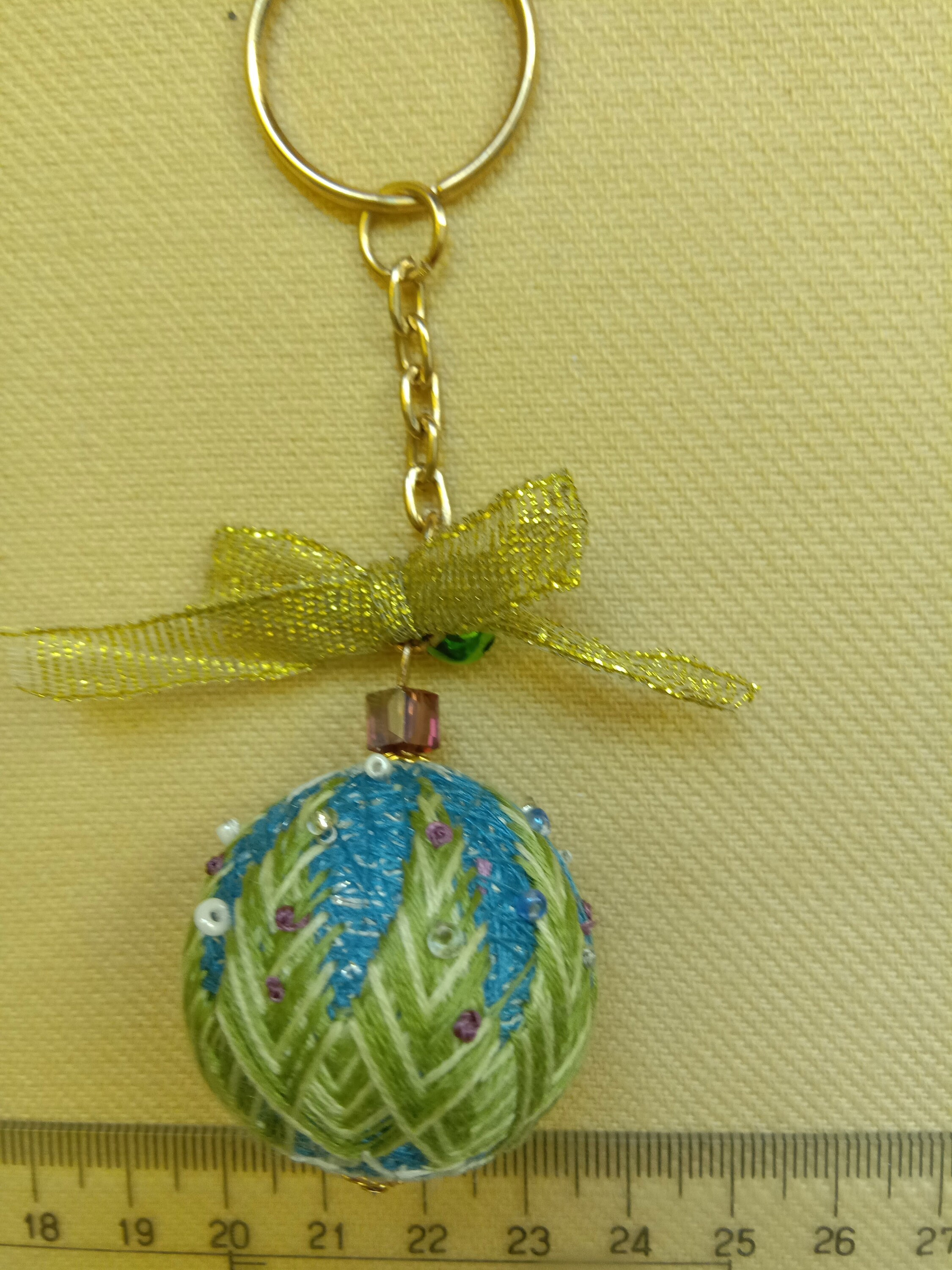 Embroidery Temari Accessories(keychain&hairpin) - Etsy