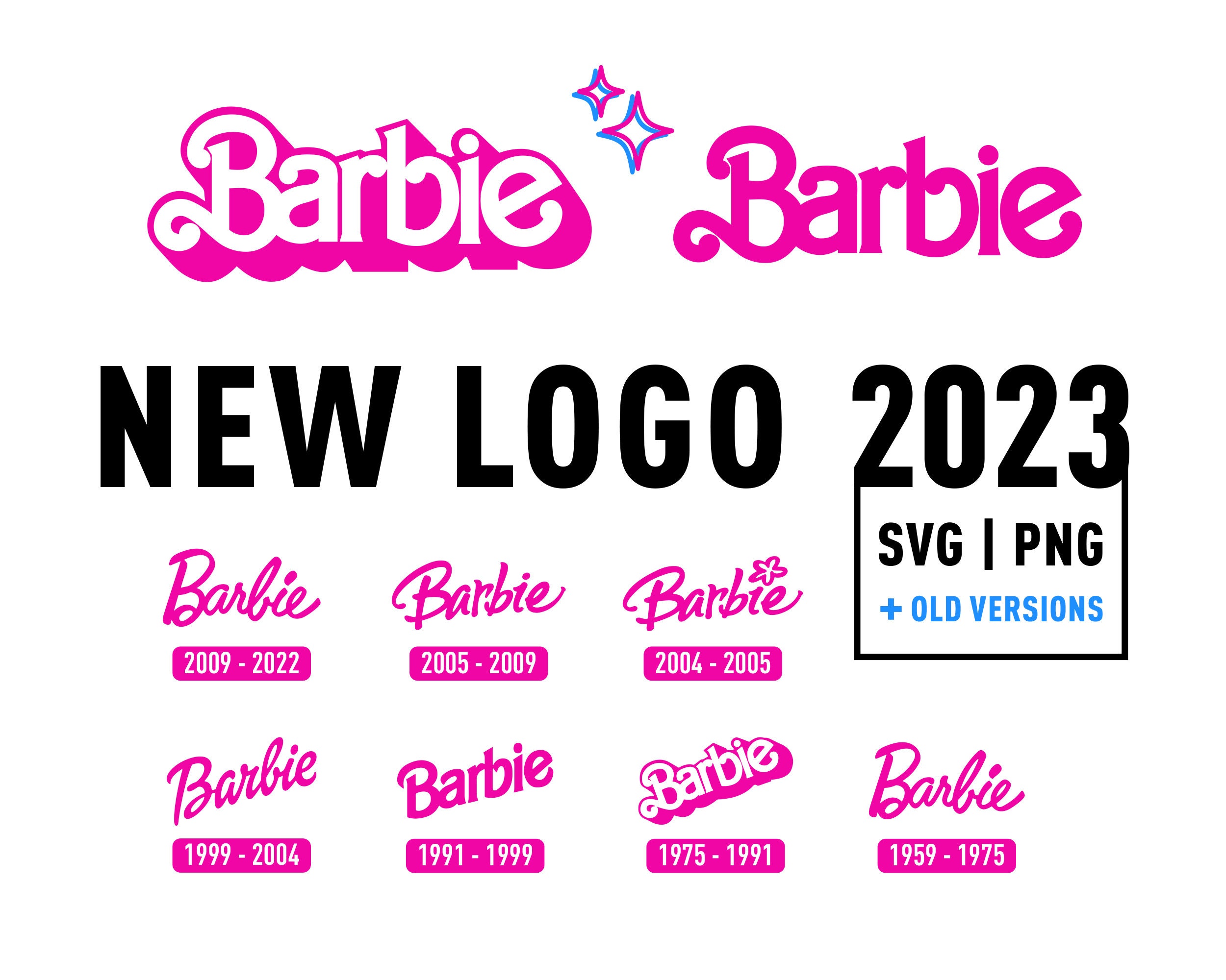 Barb Logos Barbi Svg Png Svg Princess Silhouette Muñeca Etsy México