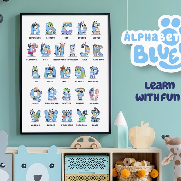 Bluey Classroom Decor - Etsy