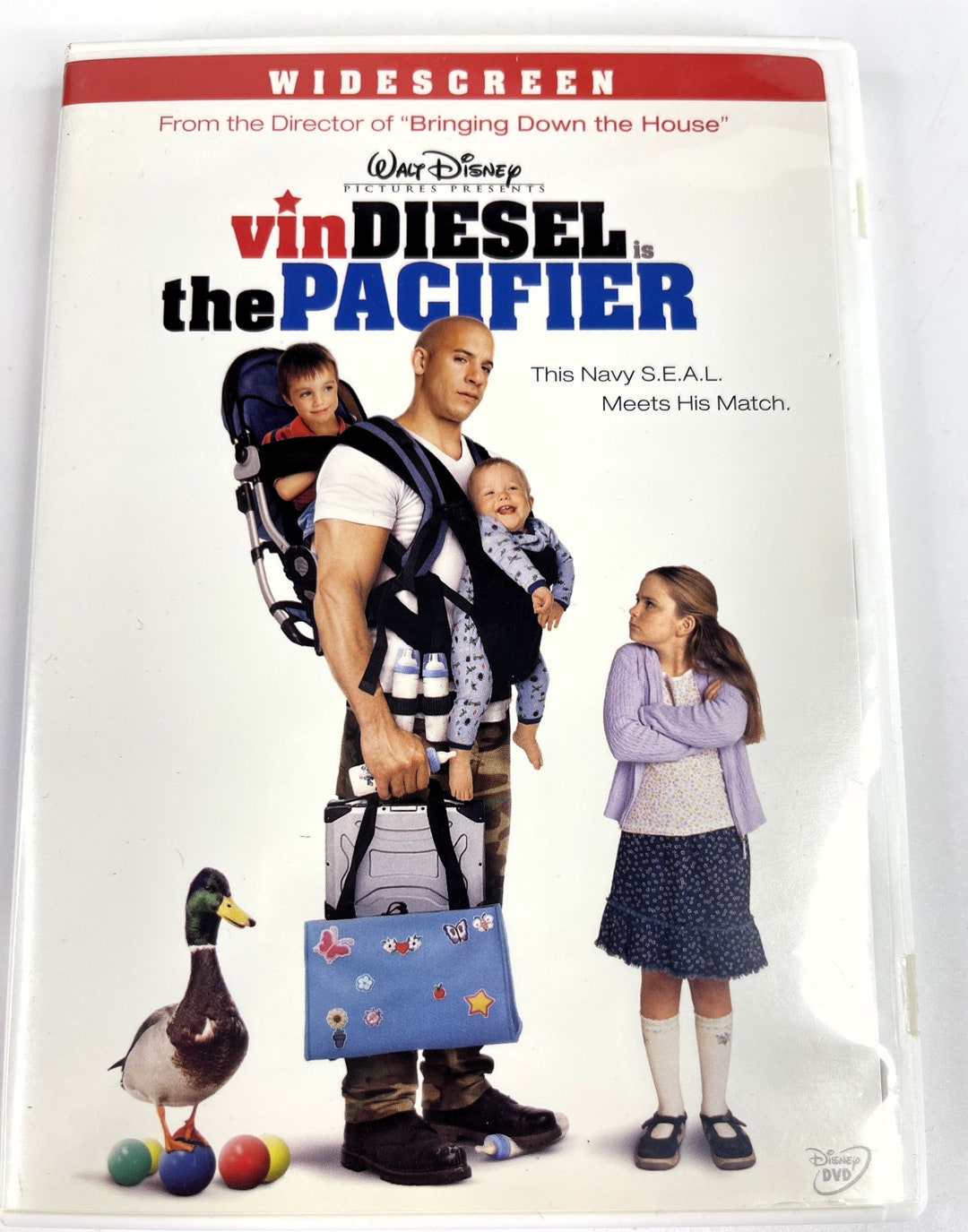 The Pacifier Wide Screen DVD Walt Disney Vin Diesel Navy S.E.A.L. NTSC ...