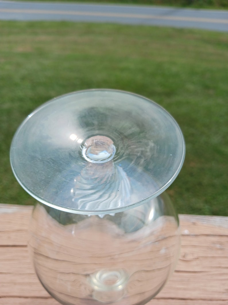 Genie Shape Clear Glass Decanter Swirl Stem.. - Etsy