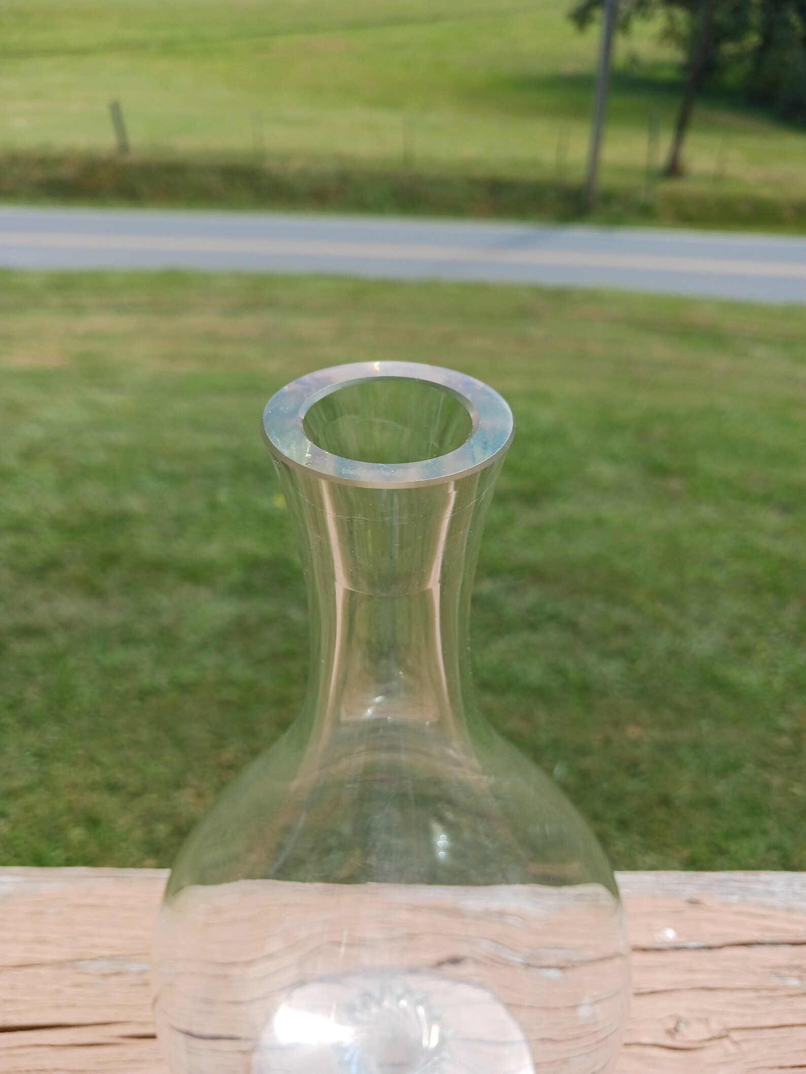 Genie Shape Clear Glass Decanter Swirl Stem.. - Etsy