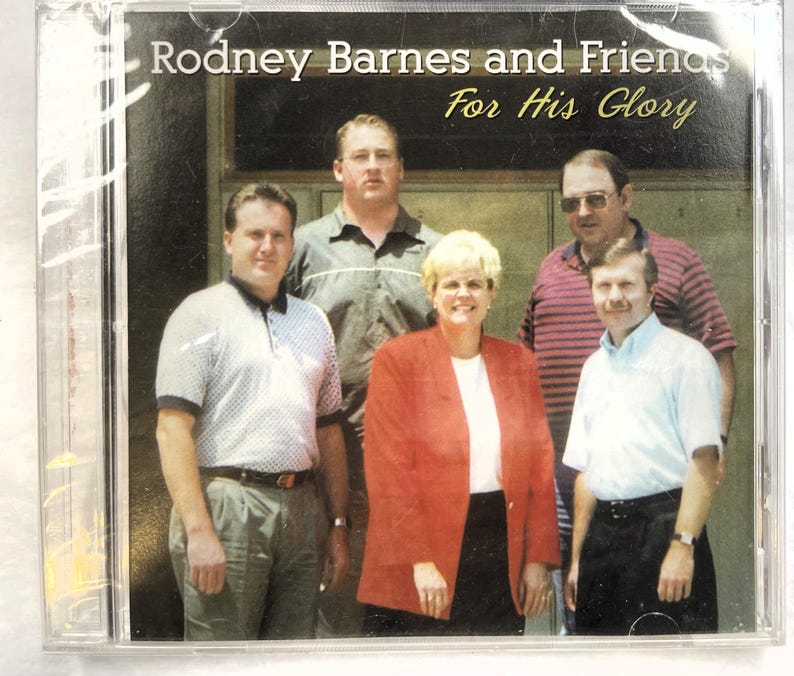 Rodney Barnes and Friends for His Glory Sealed CD 1999 My God is Able ...