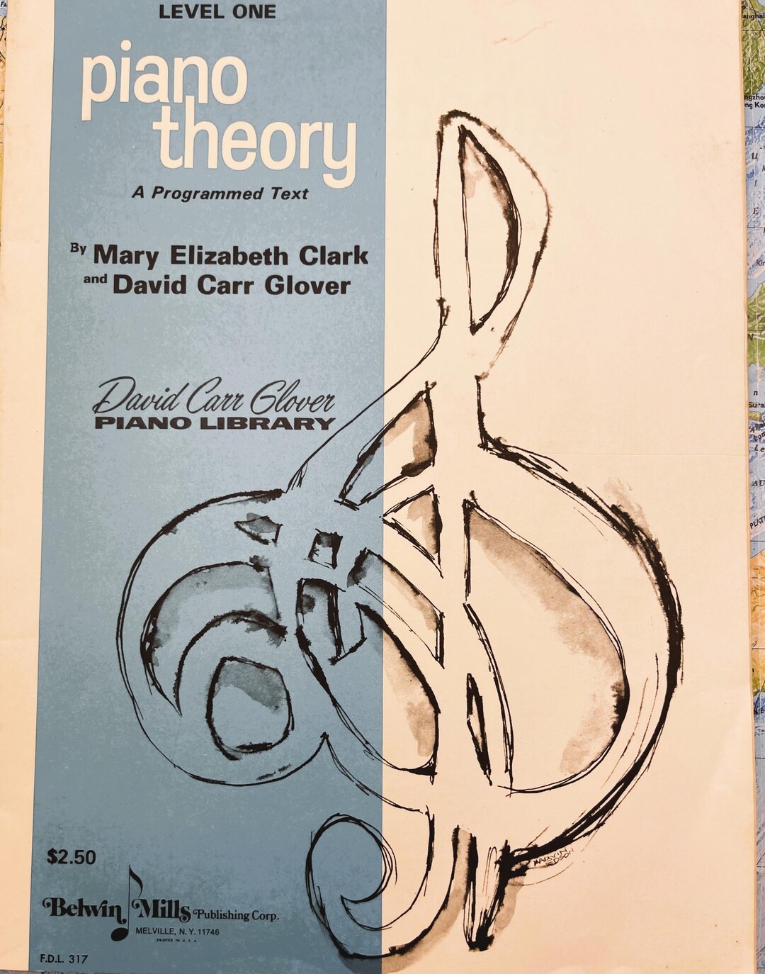 Piano Theory Level One Programmed Text First Edition 1967 Mary ...