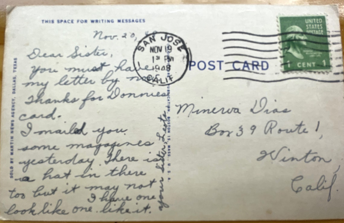 Triple Underpass Dallas Texas Vintage Color Postcard 1948.. - Etsy
