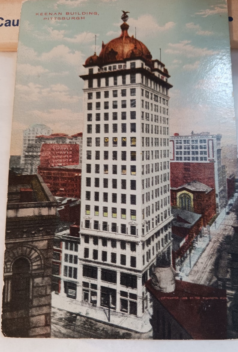 Keenan Building 1st Skyscraper on Liberty Avenue Pittsburg - Etsy