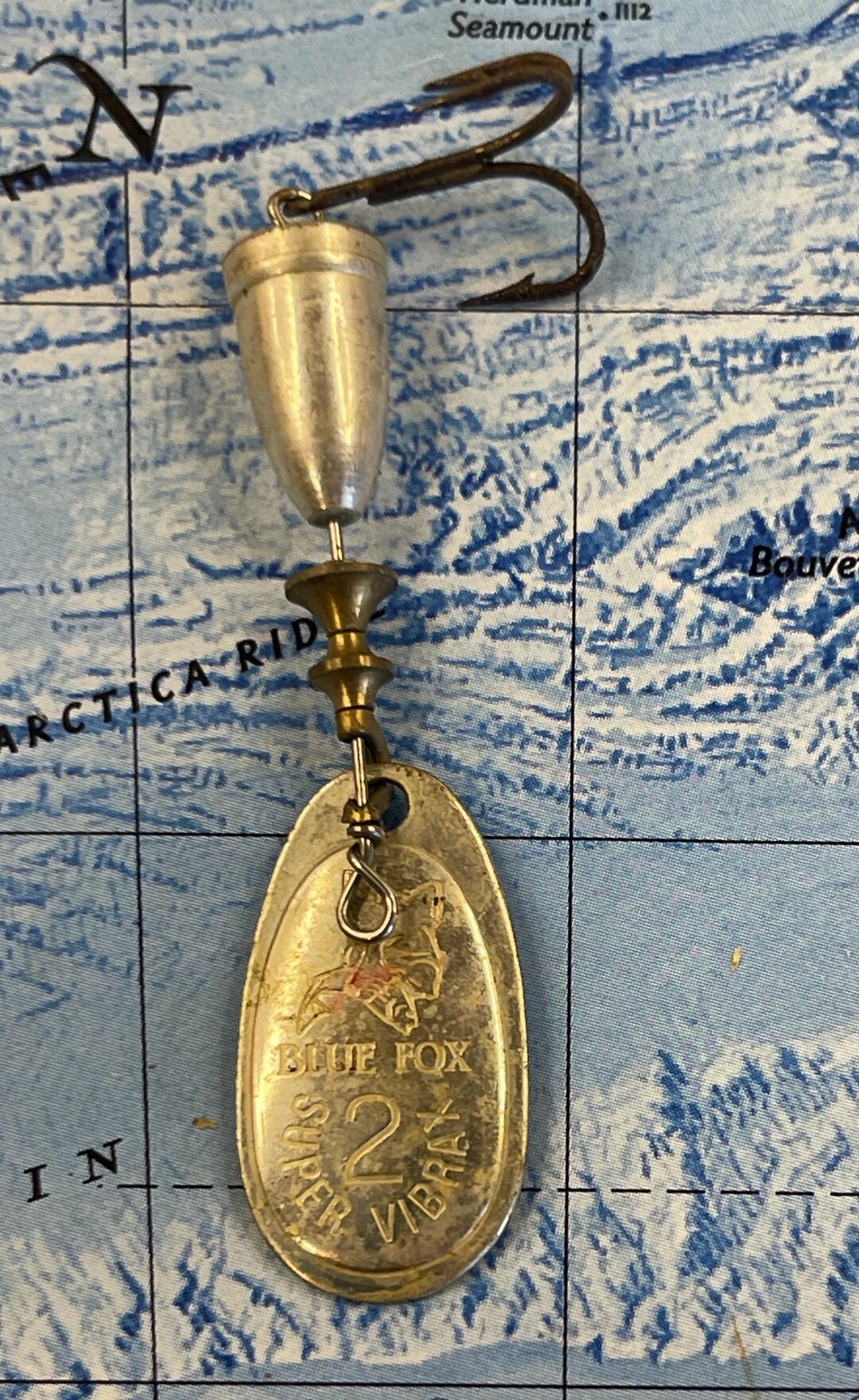 Blue Fox Super Vibrax 2 Treble Hook Made in Finland Fishing Lure - Etsy