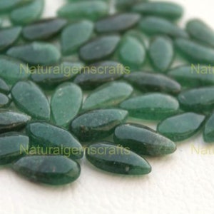 Natural Green Strawberry Gemstone 10 Pieces Pear Shape - Etsy