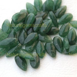 Natural Green Strawberry Gemstone 10 Pieces Pear Shape - Etsy