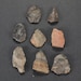 Set of 19 Authentic Preformed Native American Artifacts Such as ...