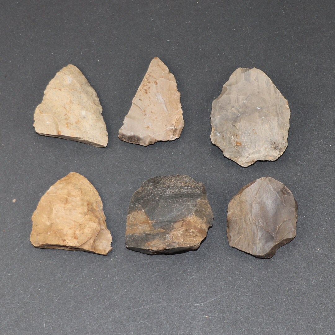 Set of 21 Authentic Preformed Native American Artifacts Such as ...