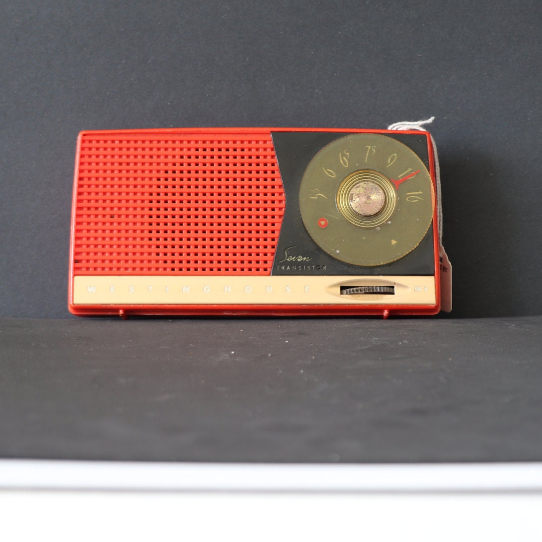 Vintage Westinghouse Seven Transistor Radio Model H619P7 From 1957 - Etsy