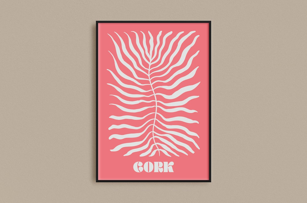 County Cork Print | Irish Botanical Print | Counties of Ireland ...