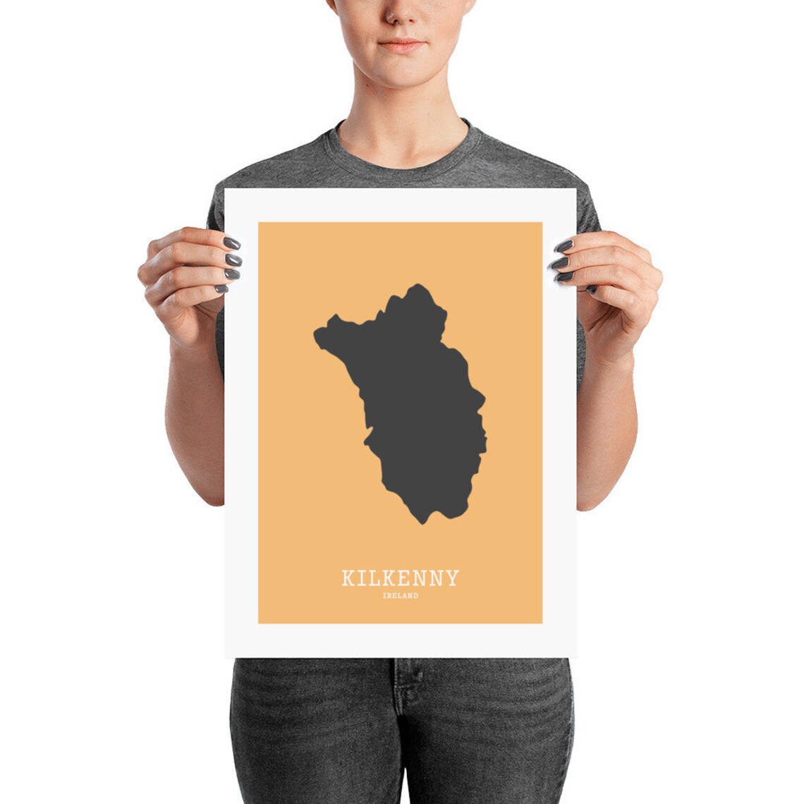 Kilkenny Map Print // Map of Kilkenny Print // Kilkenny Art - Etsy