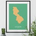 Leitrim Map Print // Map of Leitrim Print // Leitrim Art Print - Etsy