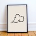 Clare Art Print // Map of Clare Print // County Clare // Clare Map ...