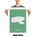 Limerick Map Print // Map of Limerick Print // Limerick Art Print ...