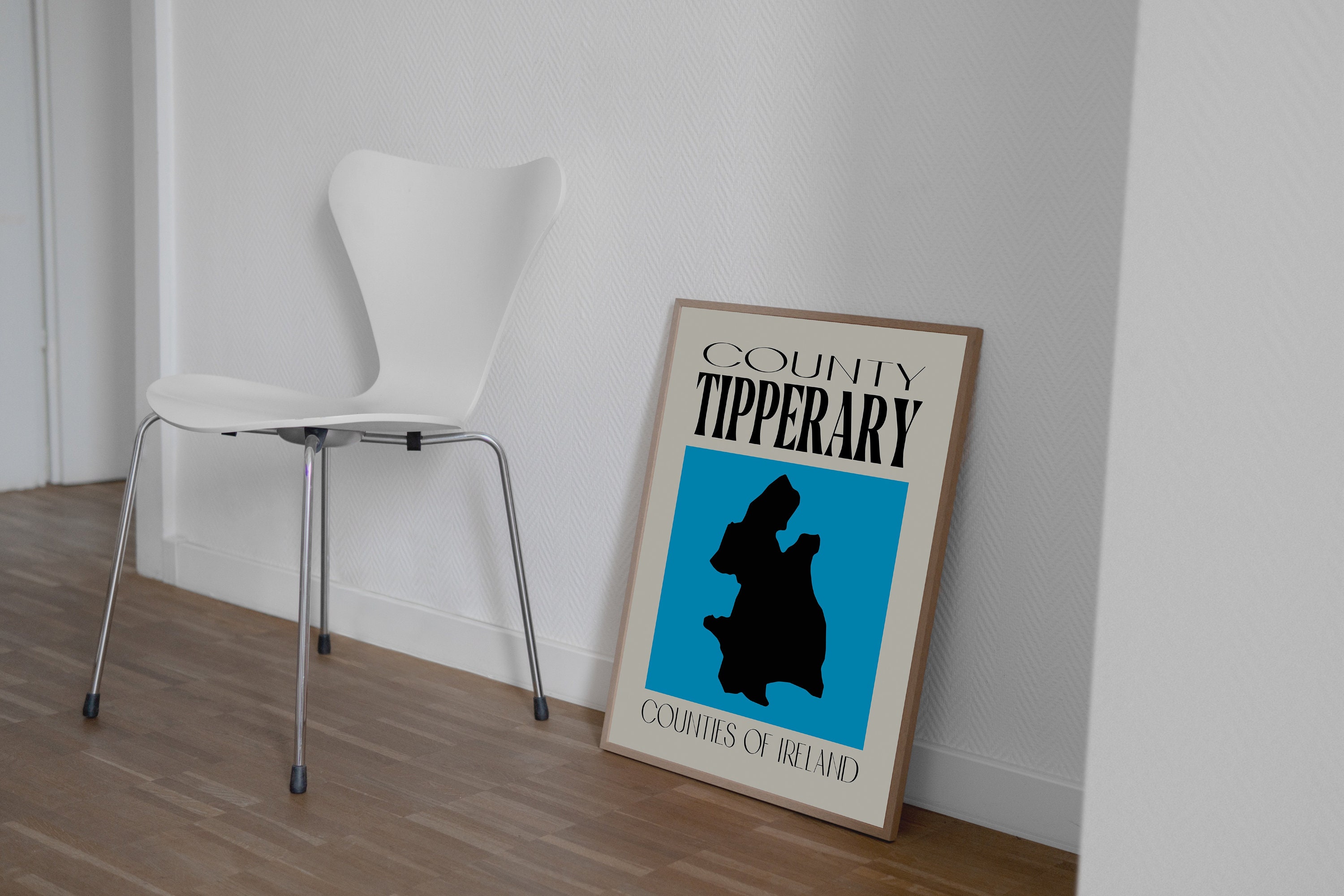 County Tipperary Map Ireland Map Print Counties of Ireland Ireland ...