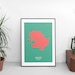 Mayo Map Print // Map of Mayo Print // Mayo Art Print // Mayo Map ...