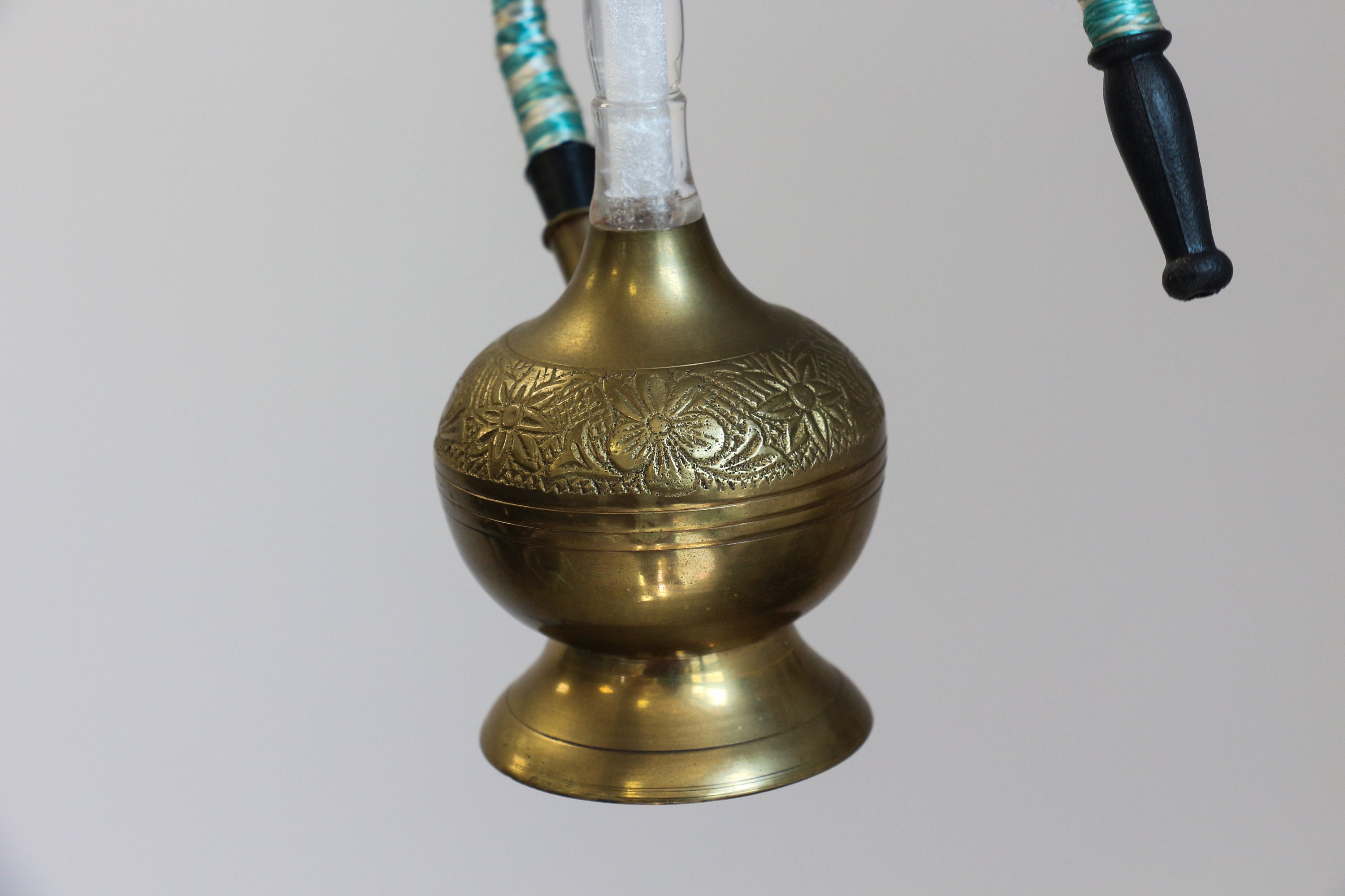 Small Brass Hookah. Handmade Smoking Pipe. Premium Hookah - Etsy