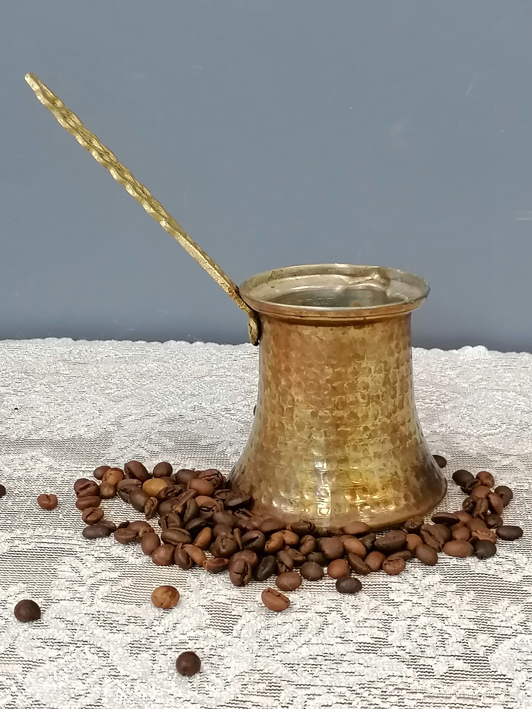 Vintage Copper Turkish Coffee Pot Hammered Copper Cezve With - Etsy