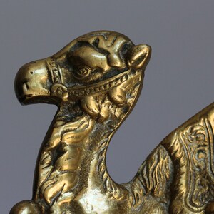 Antique Brass Camel Ashtray, Brass Trinket Dish Camel, Elegant Brass ...