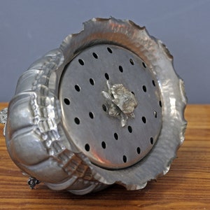 Art Deco Pewter Bowl, Peltro Pewter 95% Incense Burner, Italian Vintage ...