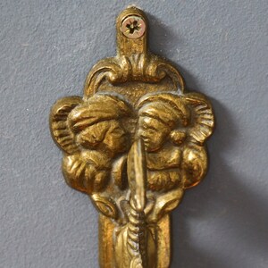 Brass Ornate Wall Hook, Bronze Snake Wall Hanger, Brass Dragon Coat ...