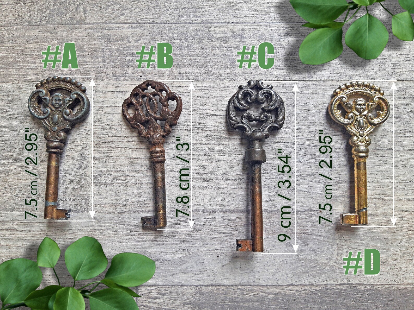 Real Antique Skeleton Keys Authentic Church Keys Door Keys - Etsy