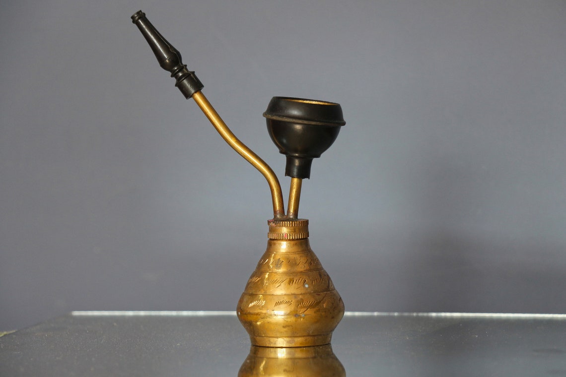 Small Brass Hookah. Handmade Smoking Pipe. Premium Hookah | Etsy