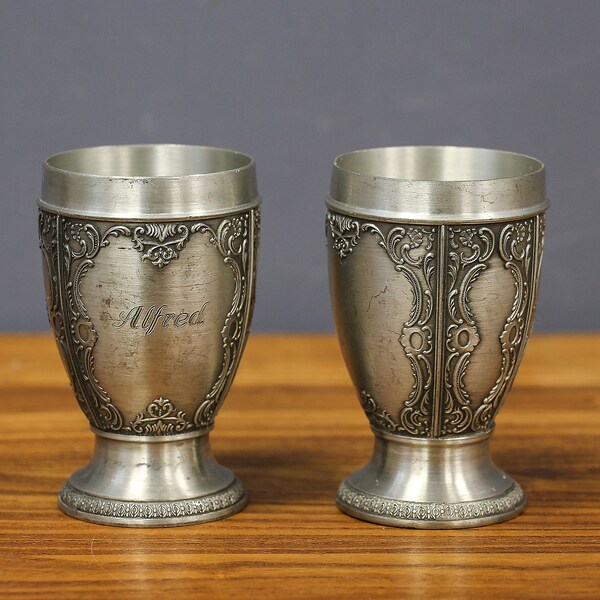 Pewter Goblet - Etsy