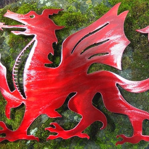 Red Welsh Dragon 20cm - Etsy UK