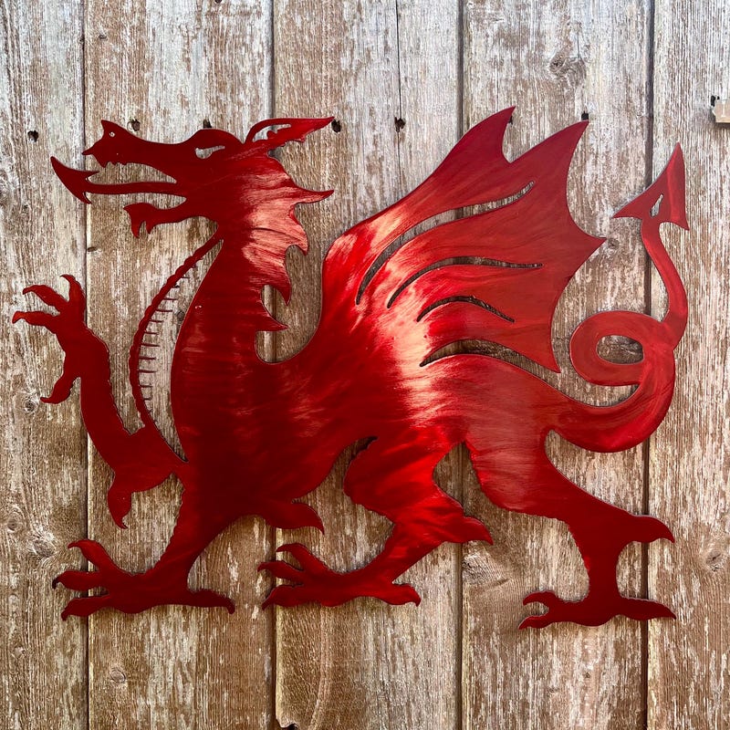 Welsh Dragon - Etsy