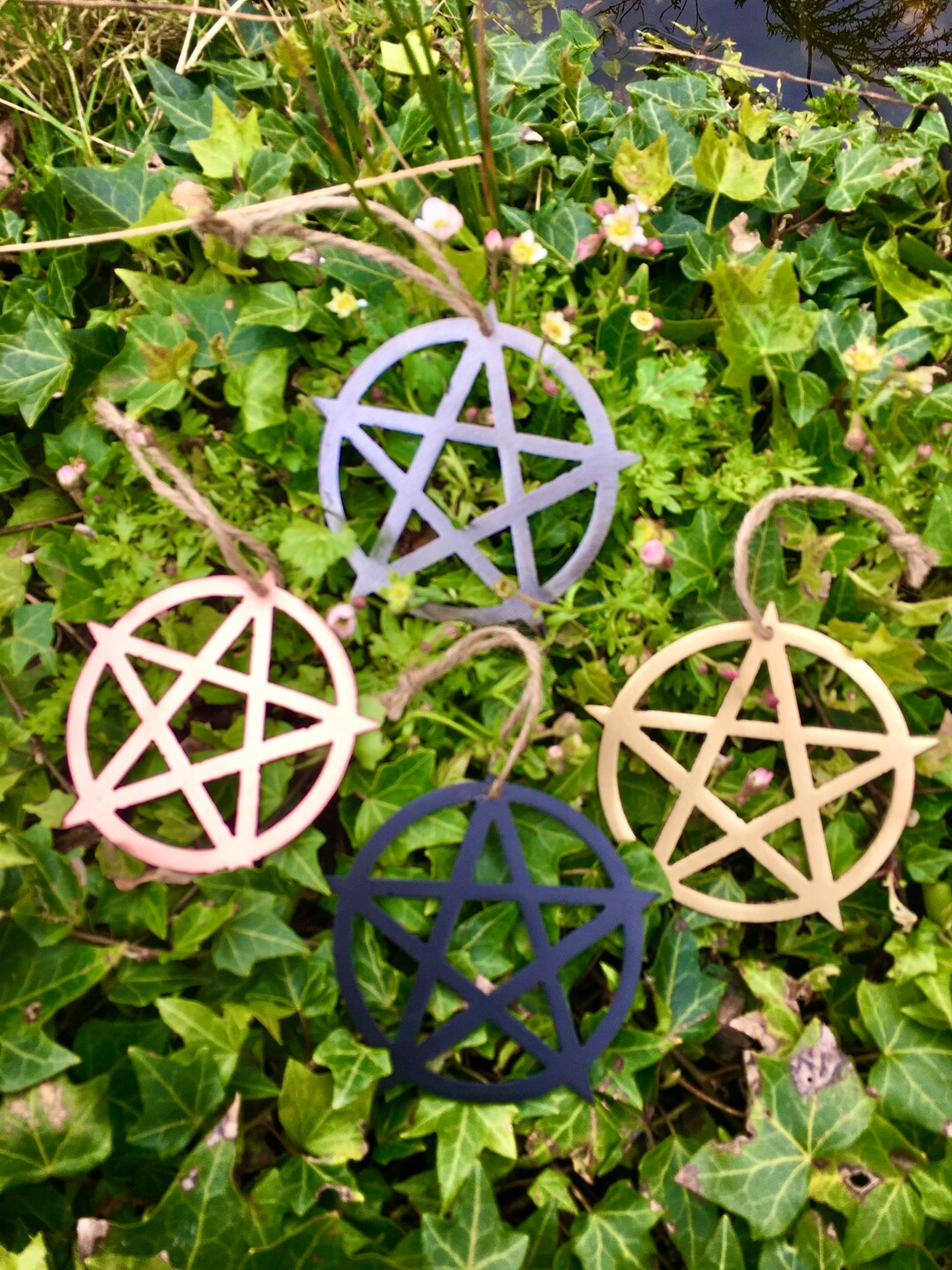 Pentacle Star 10cm 4 Colours - Etsy